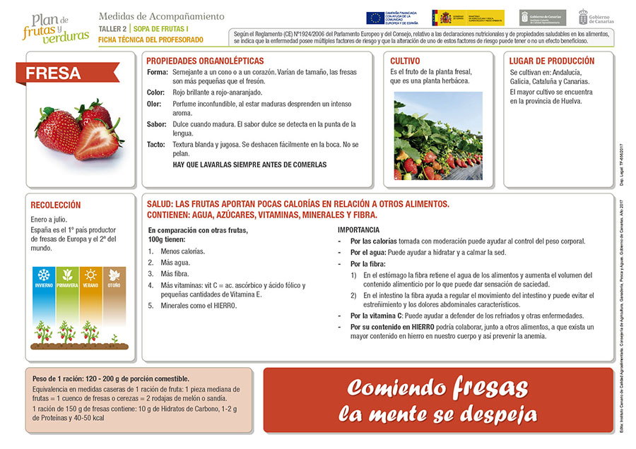 Ficha Profesorado – Taller 2 – Fresa | Programa Pipo